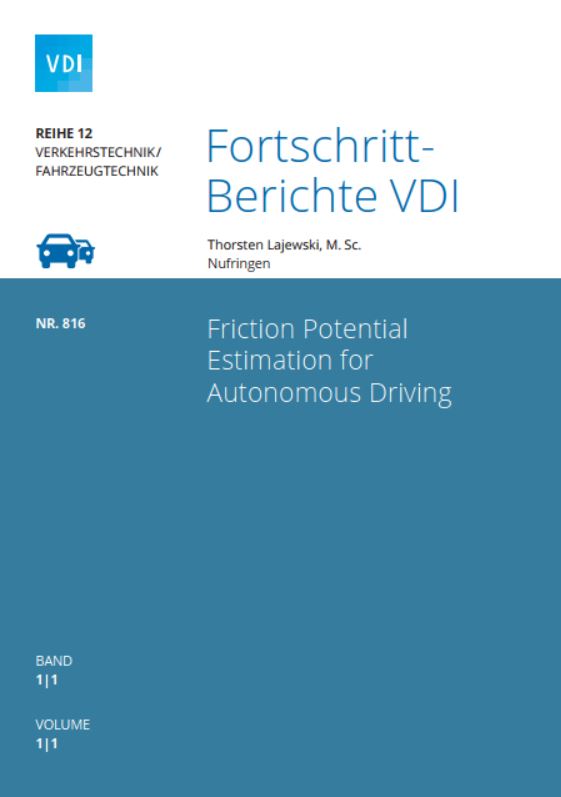 Friction Potential Estimation for Autonomous Driving - VDI nachrichten