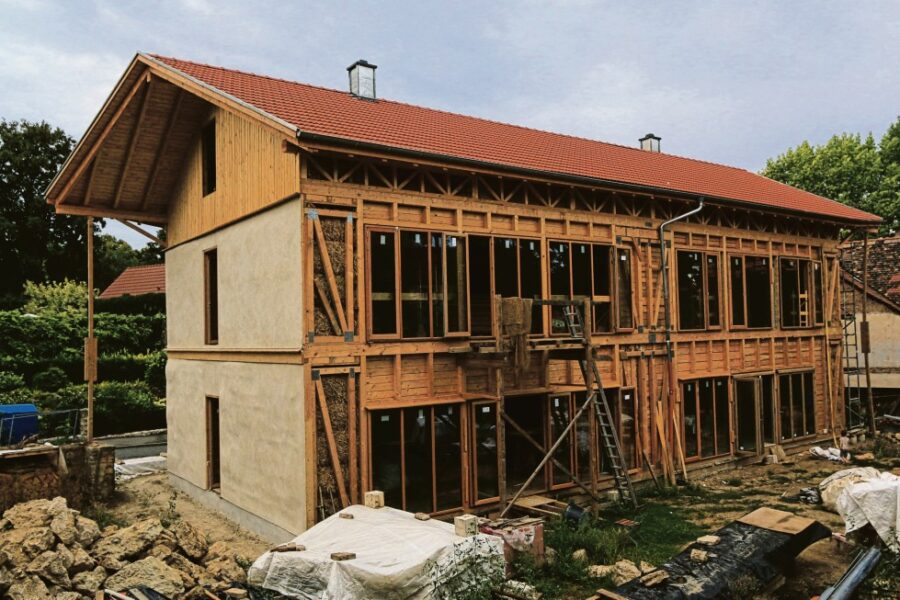 Gebäude aus Hanf und Beton revolutionieren den Bau