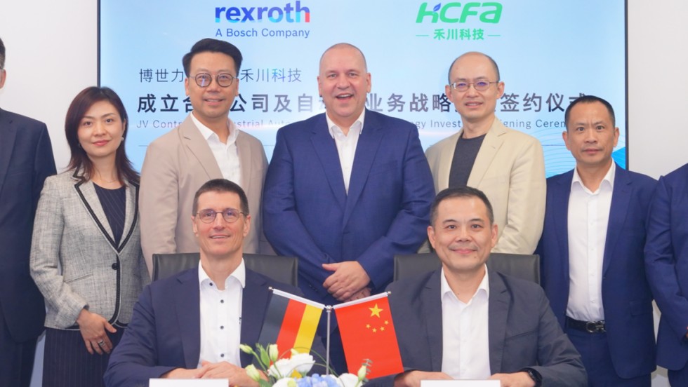 Bosch Rexroth verkündet Joint Venture für Automatisierung in China