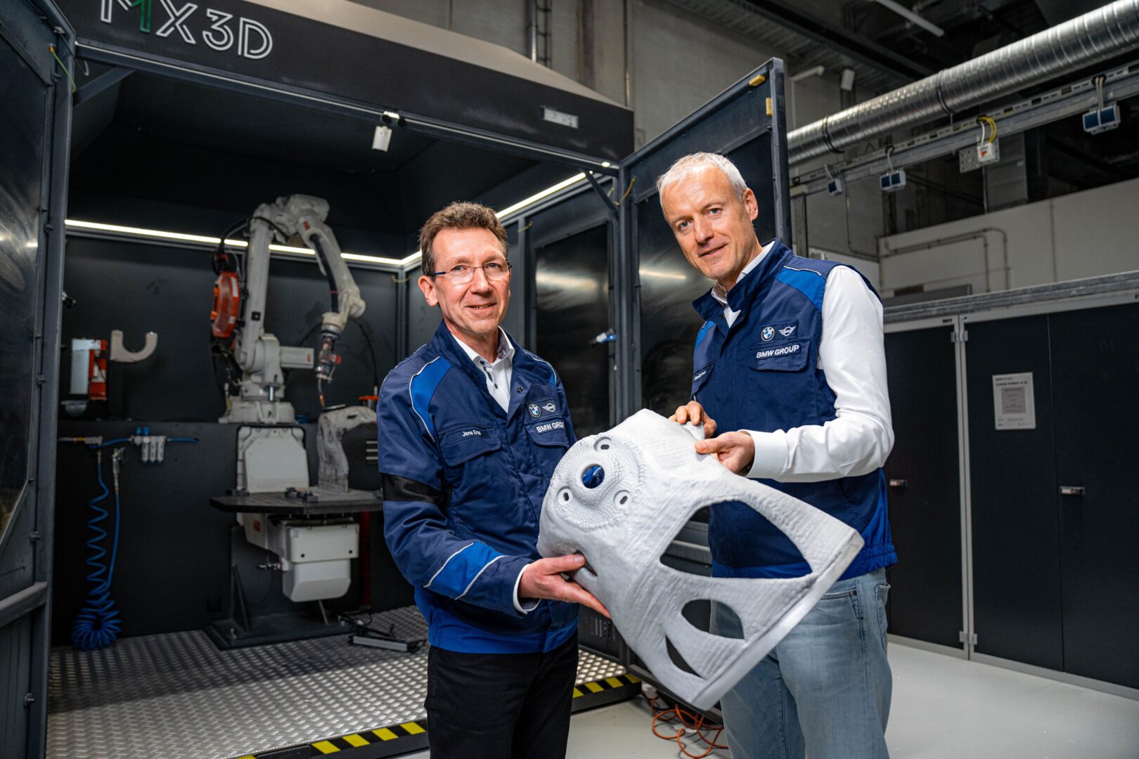 BMW will Serienteile im WAAM-Verfahren herstellen