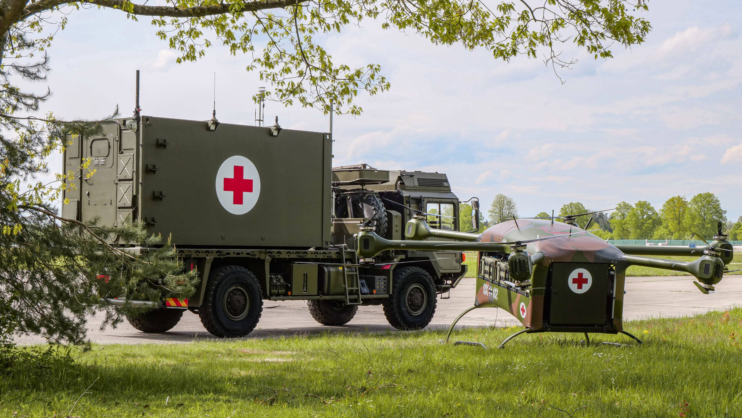 Die Rettungsdrohne des Start-ups Avilus soll Soldaten retten