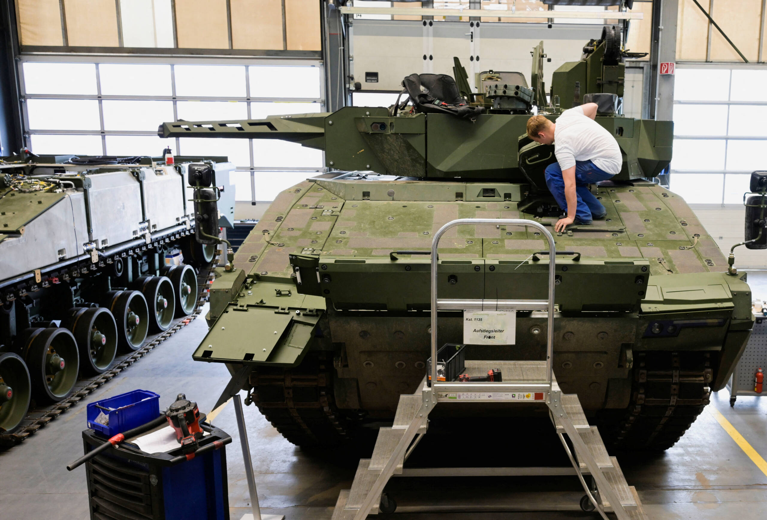 Rheinmetall baut Schützenpanzer Lynx in der Ukraine